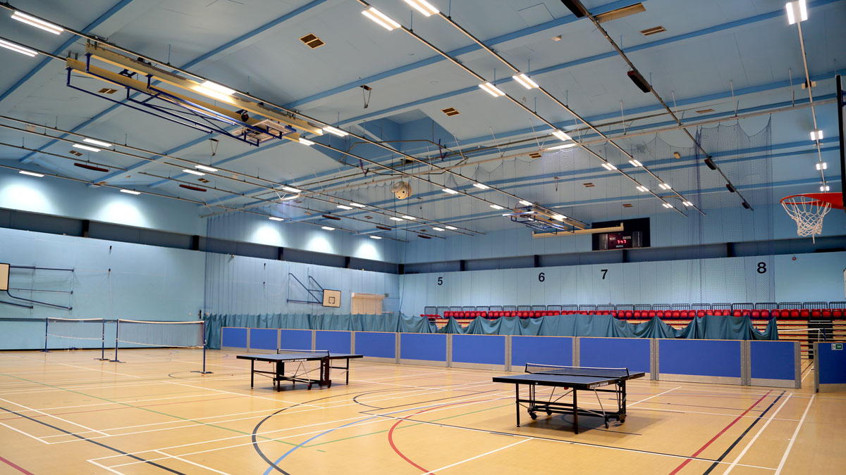 NVC Lighting Project Bracknell Leisure Centre