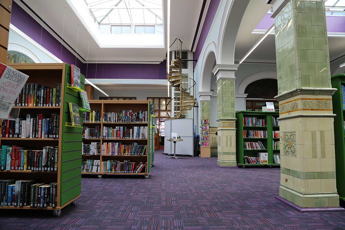 NVC Lighting Project at Sandwell Libraries
