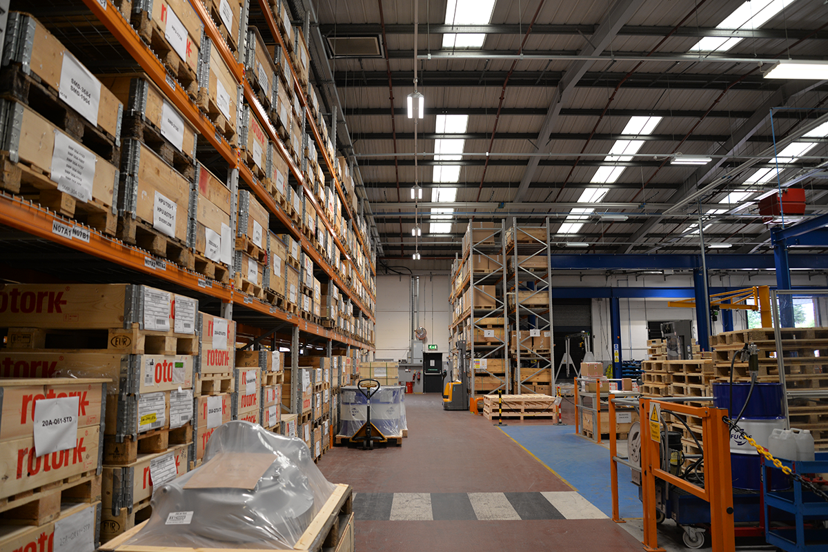 NVC Lighting Project at Rotork